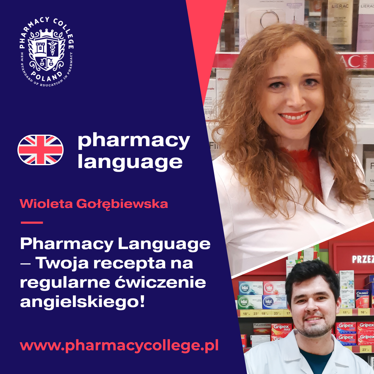 Pierwszy odcinek podcastu Pharmacy Language | Uniwersytet e-PGF